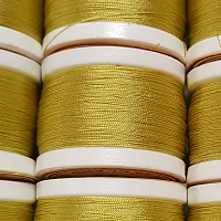 Pearsall's Gossamer Pure Silk Thread #20 Light Olive - JimsFlyCo