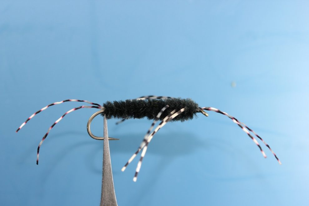 Flexi-Girdle Bug Black Speckled Leg - JimsFlyCo