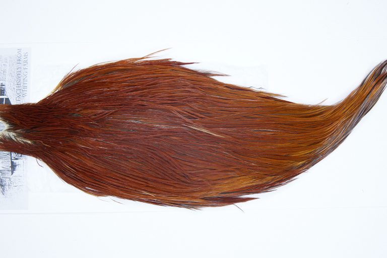 Beaverkill Brown Rooster Capes and Saddles